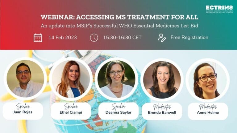 Webinar: Accessing MS Treatment for All - An Update | ECTRIMS